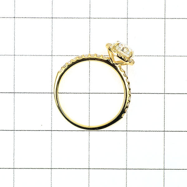 新品 K18YG ダイヤモンド リング 1.132ct J I1 G D0.34ct – セルビーオンラインストア