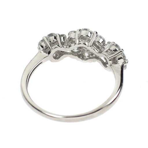 Pt900 ダイヤモンド リング 1.00ct フラワー — セルビー Pt900 ダイヤモンド リング 1.00ct フラワー — セルビー