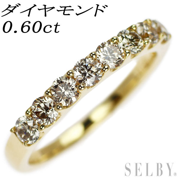 K18YG ダイヤモンド リング 0.60ct — セルビーオンラインストア